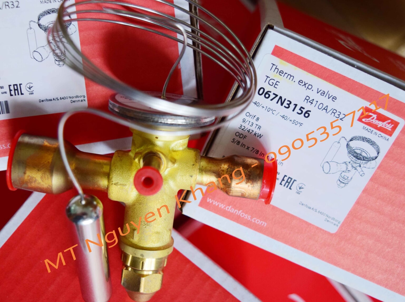 Van tiết lưu TGE 067N3156 – Điện Lạnh Nguyên Khang