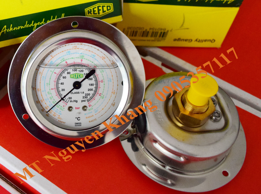 Đông hồ áp suất dầu MR-205-DS-MULTI-16Bar – Điện Lạnh Nguyên Khang